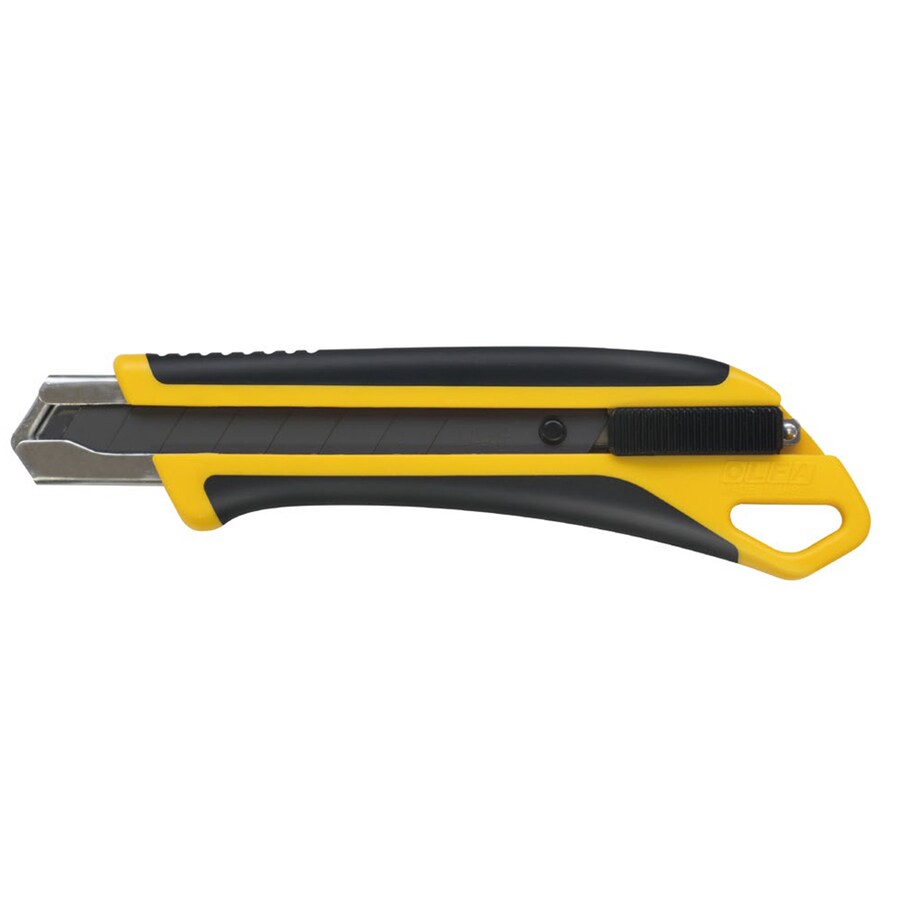 OLFA 18mm L-7/AL Fiberglass Rubber Grip Utility Knife in the Utility ...