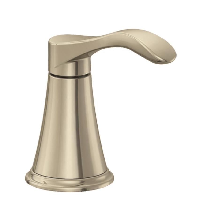 EZ-FLO Sterling Brushed Nickel 2-handle 4-in Centerset WaterSense ...