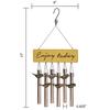 Garden Treasures 17-in Multi-Color Metal Wind Chime at Lowes.com