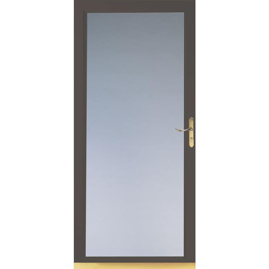 LARSON 36-in x 81-in Full-view Storm Door at Lowes.com