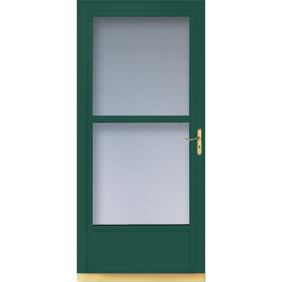 LARSON 36-in x 81-in Mid-view Storm Door at Lowes.com