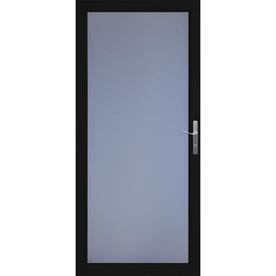 LARSON NuVent Sandstone Full-View Aluminum Standard Storm Door (Common ...
