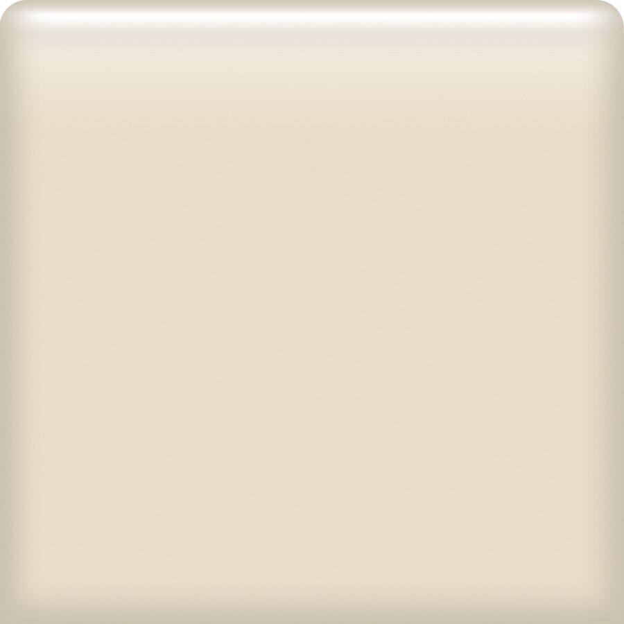 American Olean 4-in x 4-in Subtle Steps Classic Bone Ceramic Bullnose ...