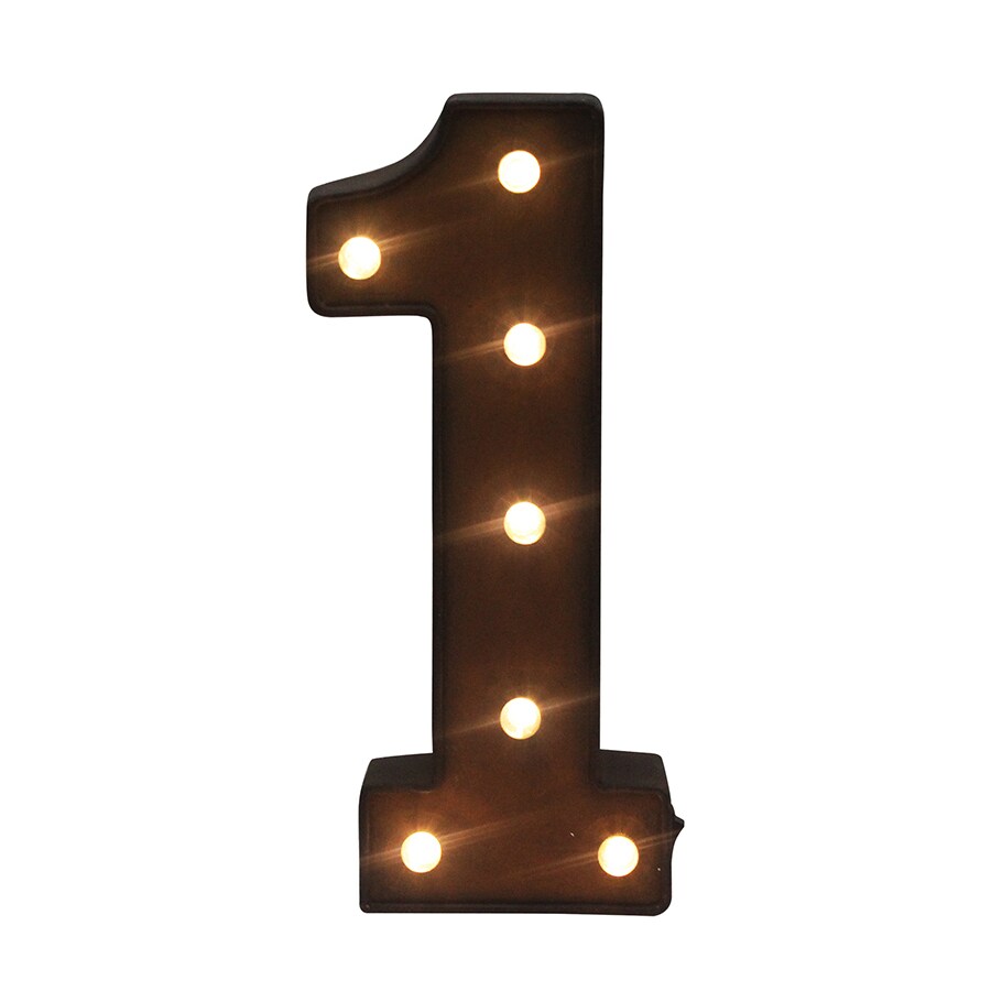 Sheffield Home Vintage Lights 12-in Antique Brown Table Lamp with Metal ...