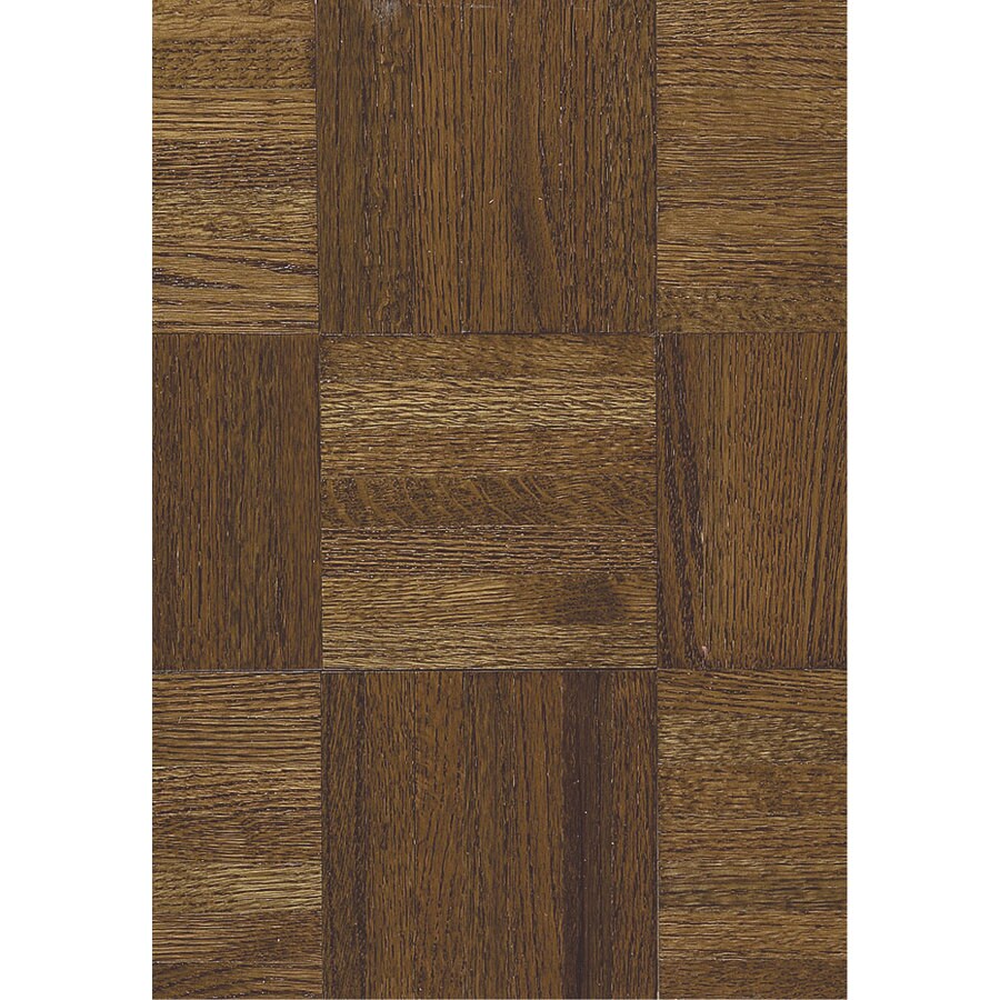 Hartco Urethane Parquet Oak Smooth/Traditional 5/16" Solid Hardwood ...