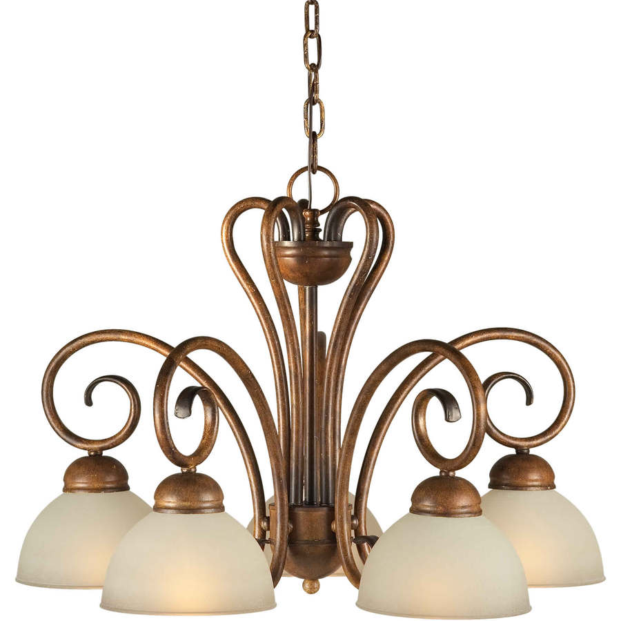 Shandy Rustic Sienna Transitional Chandelier in the Chandeliers ...