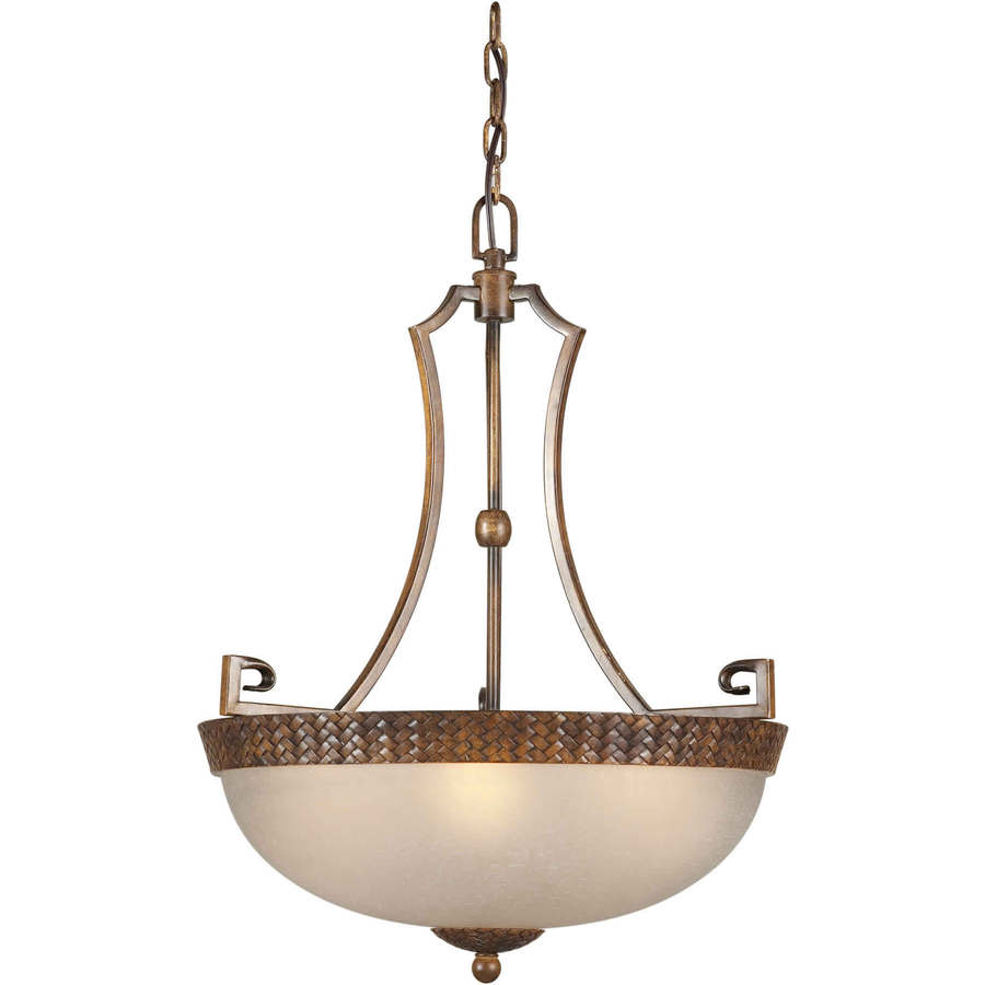 Shandy Rustic Sienna Traditional Medium in the Pendant Lighting ...