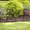 Garden Treasures White Steel Garden Fencing (Actual: 32-in) at Lowes.com