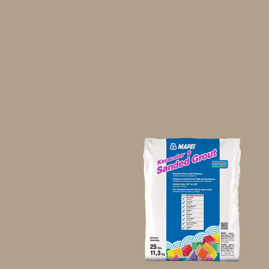 MAPEI Keracolor S 25-lb Navajo Brown Sanded Grout in the Grout ...