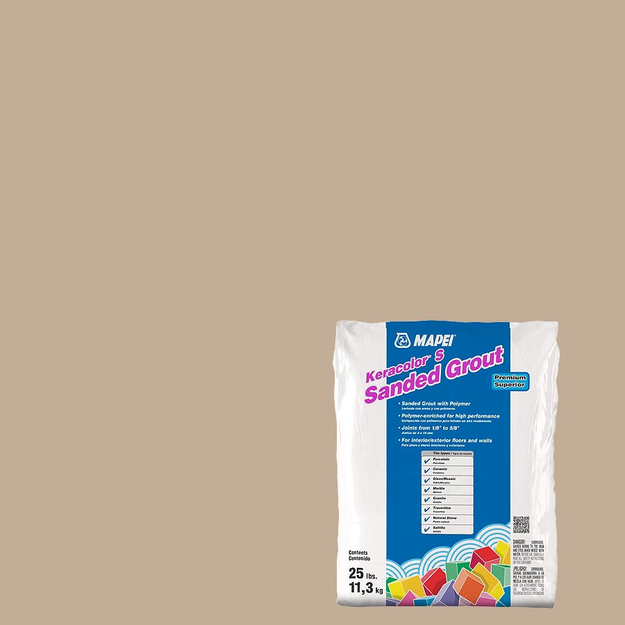 MAPEI Keracolor S 25-lb Irish Cream Sanded Powder Grout in the Grout ...