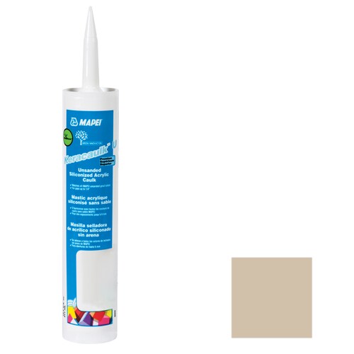 MAPEI Keracaulk U 10.5-oz Bone Paintable Latex Caulk in the Caulk ...