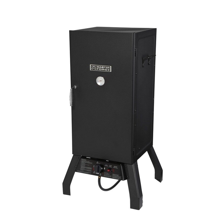 Master Forge 357-Sq in Black Gas Smoker at Lowes.com