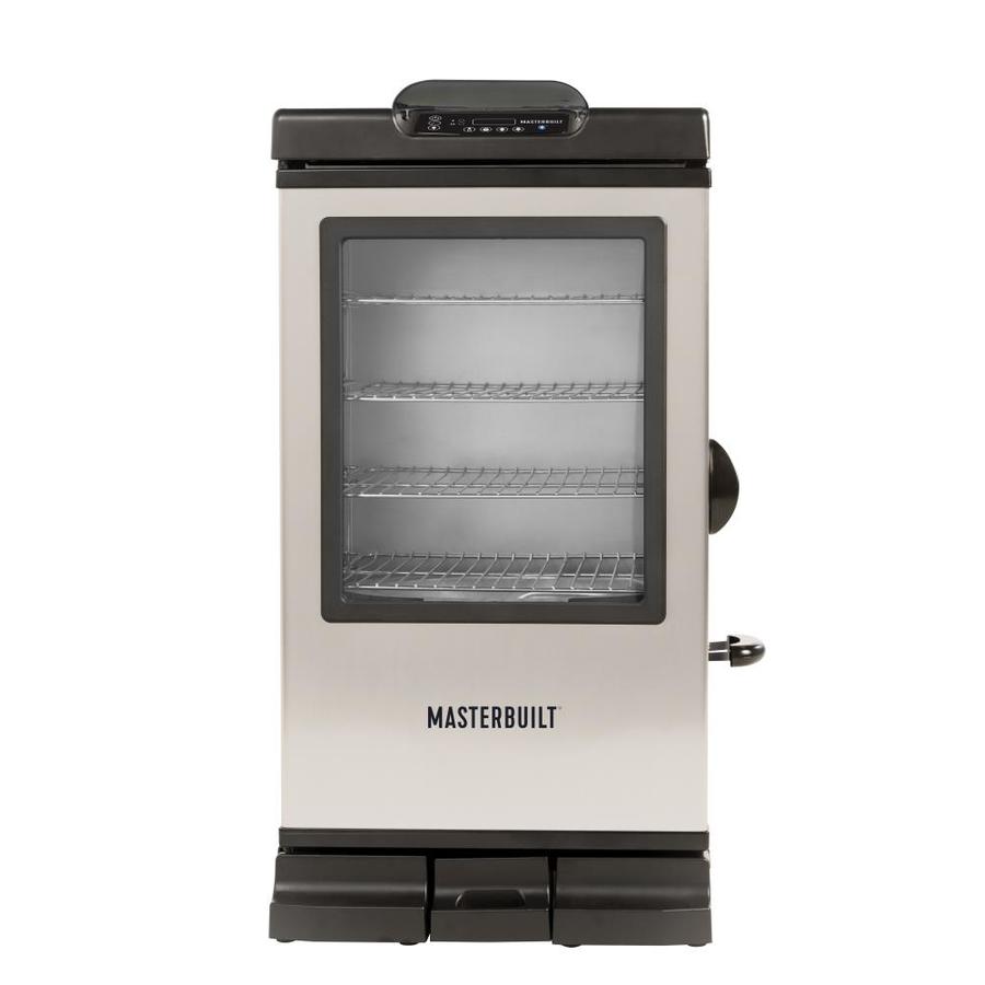 Masterbuilt MES 230G 800-Watt Black With Stainless Steel Door Electric ...