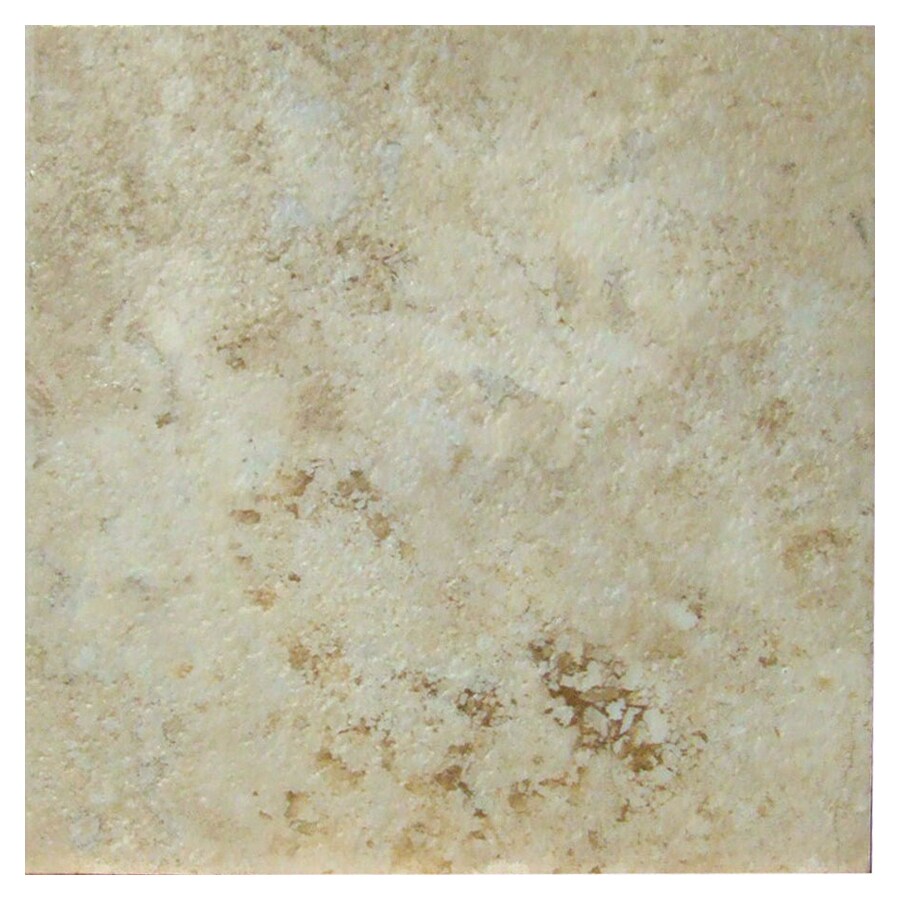 Cryntel 6" x 6" Decostone Desert Beige Ceramic Wall Tile at Lowes.com