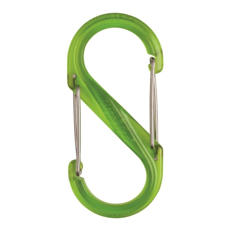 Nite Ize 3.45-in Lime Oval Wire Carabiner at Lowes.com