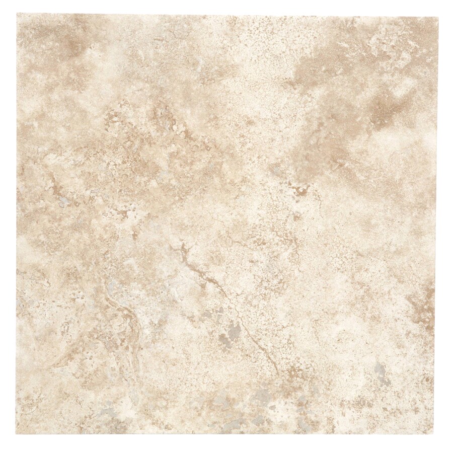 Style Selections Capri Classic 12-in x 12-in Glazed Porcelain Marble ...
