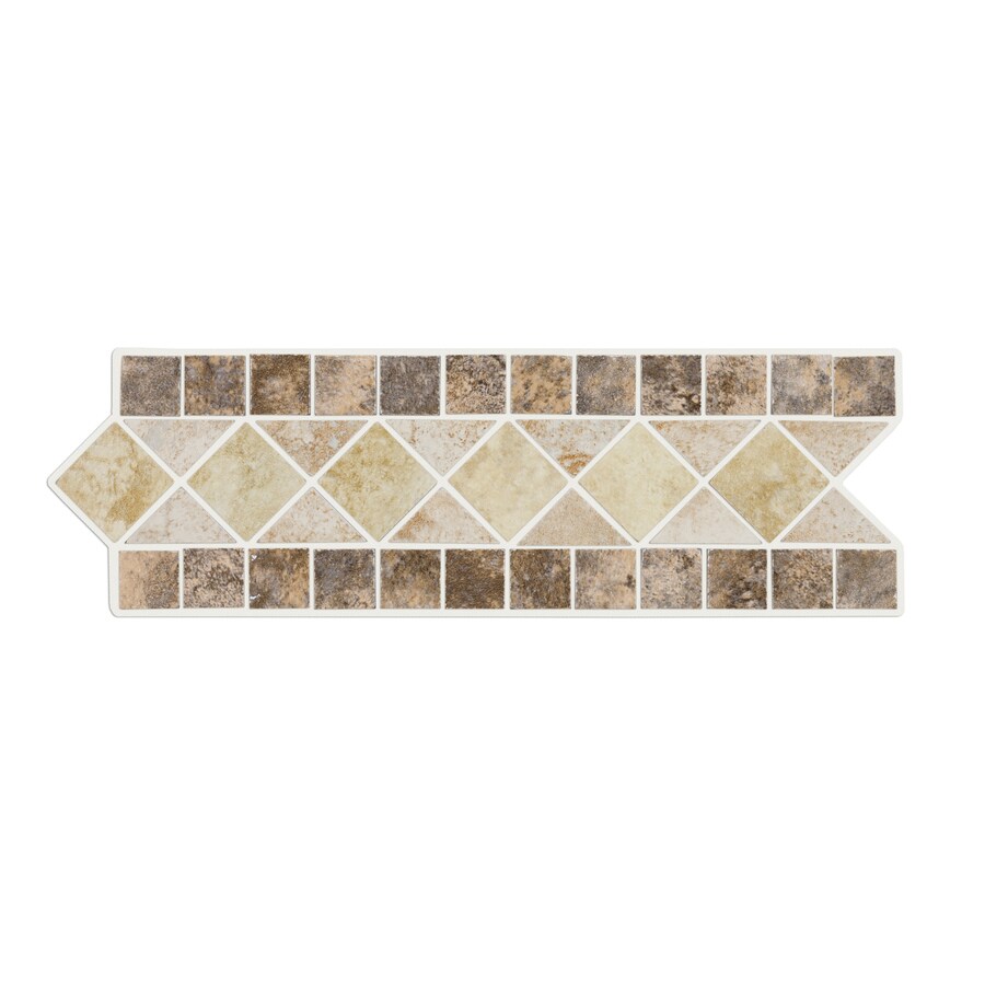 GBI Tile & Stone Inc. 4-in x 12-in Capri Mixed/Glazed Porcelain Thru ...