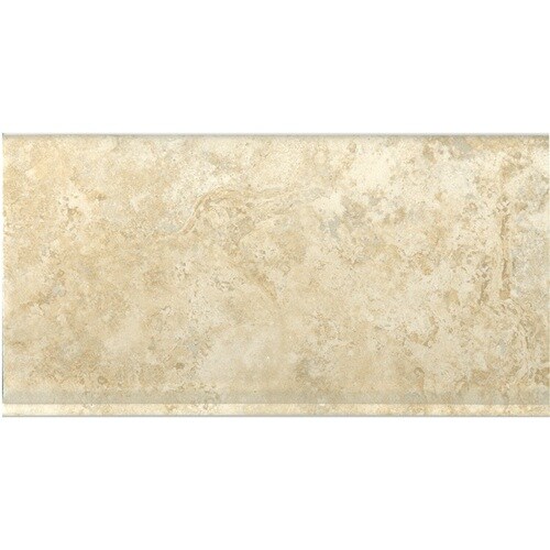 Style Selections Capri Classic Thru Body Porcelain Cove Base Tile ...