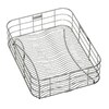 Elkay 12.5-in W x 15-in L x 8-in H Metal Dish Rack and Drip Tray at ...