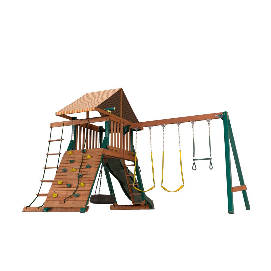 Heartland Playsets Captain's Loft A Residential Wood Playset with ...