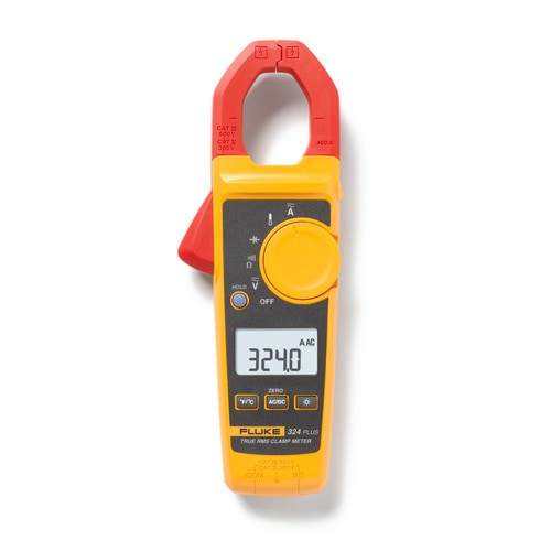 Fluke Fluke 324 Plus True RMS Clamp Meter Digital 600-Volt Test Meter ...