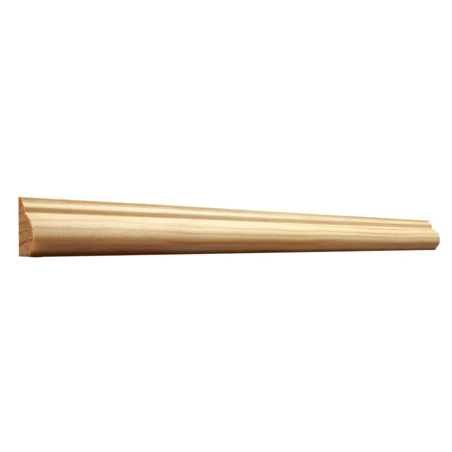 1.25-in x 8-ft Interior Pine Unfinished Base Cap Moulding at Lowes.com