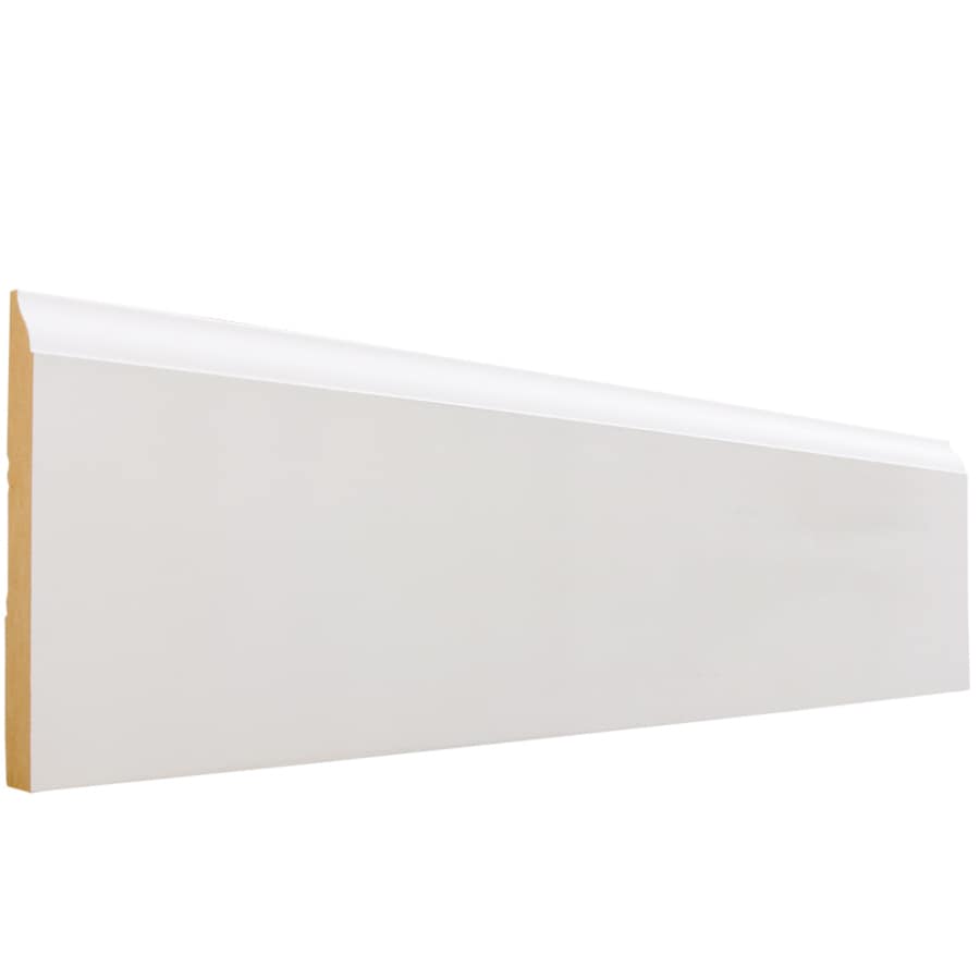 RELIABILT 1/2-in x 4-1/4-in x 8-ft Colonial Primed MDF 620 Baseboard ...