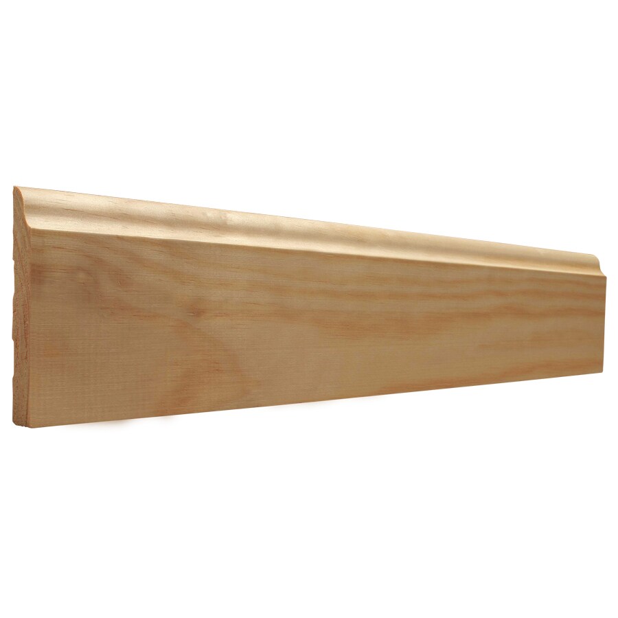 EverTrue Traditional Unfinished Pine Baseboard Moulding at Lowes.com