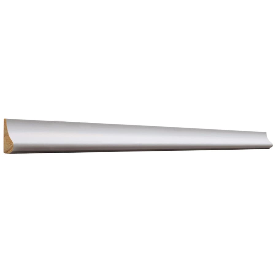 EverTrue Fingerjoint Primed Base Cap 1 1/8" x 8' x 5/8" at Lowes.com