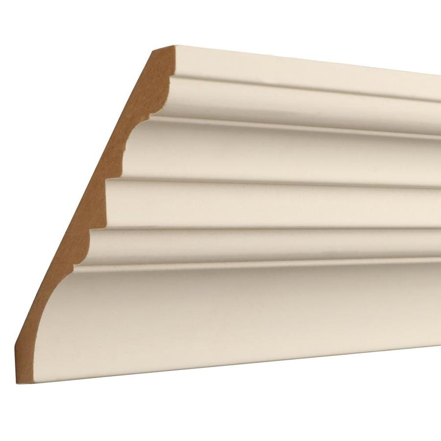 Empire Moulding & Millwork 5-in x 16-ft Primed Crown Moulding in the ...