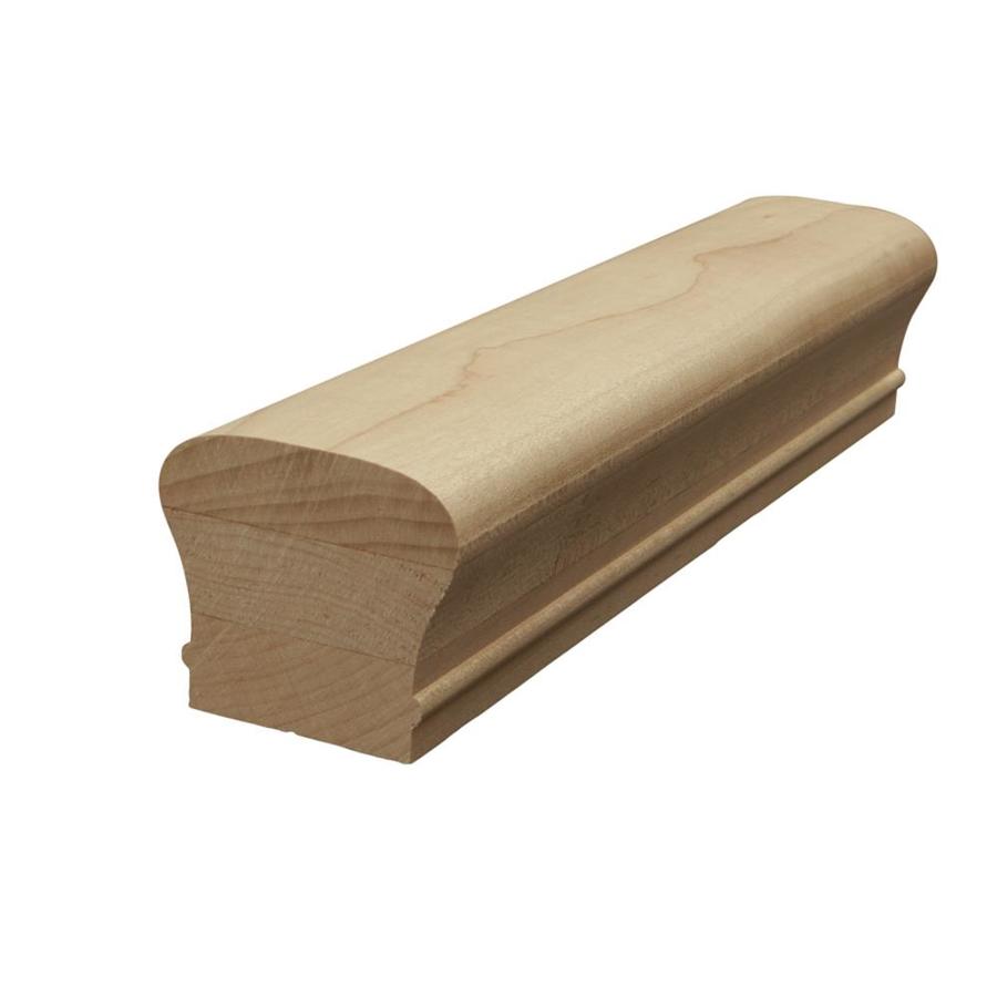 L.J. Smith Stair Systems 2.625-in x 16-ft Unfinished Maple Handrail at ...