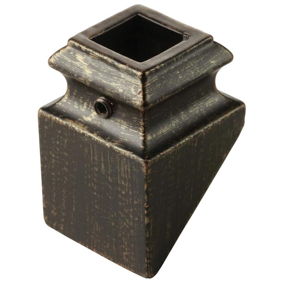 Creative Stair Parts Oil-Rubbed Bronze Wrought Iron Baluster Shoe at ...