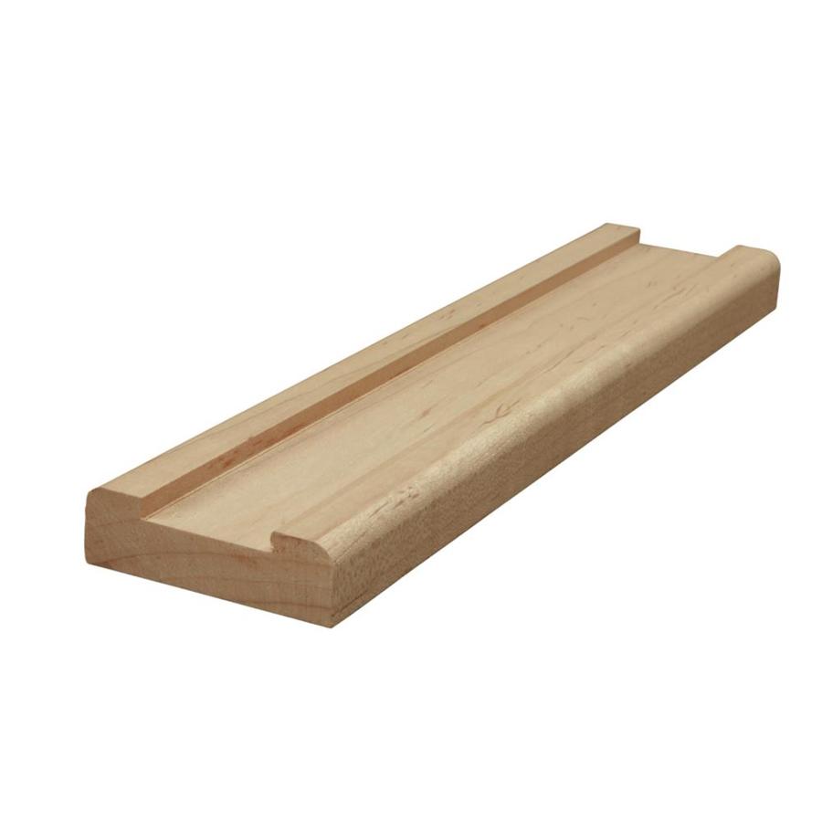L.J. Smith Stair Systems 2.5-in x 12-ft Unfinished Maple Shoe Rail at ...