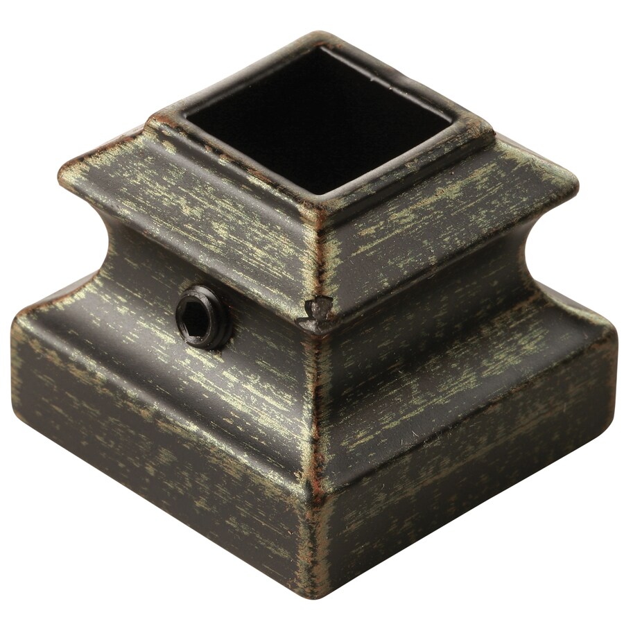 Creative Stair Parts Oil-Rubbed Bronze Wrought Iron Baluster Shoe at ...