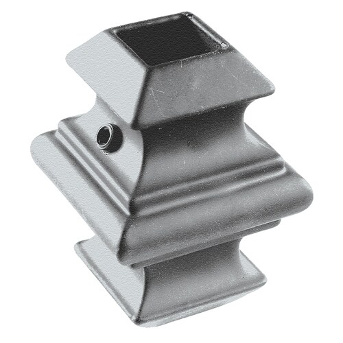 Creative Stair Parts Matte Nickel Wrought Iron Baluster Knuckle in the ...