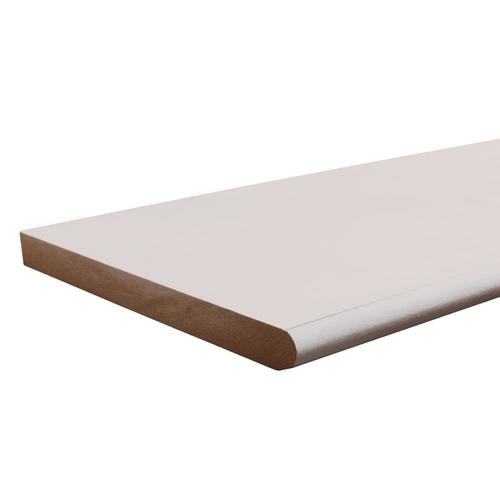 Empire Moulding & Millwork 19/32-in x 7-1/4-in x 16-ft Primed MDF Stool ...