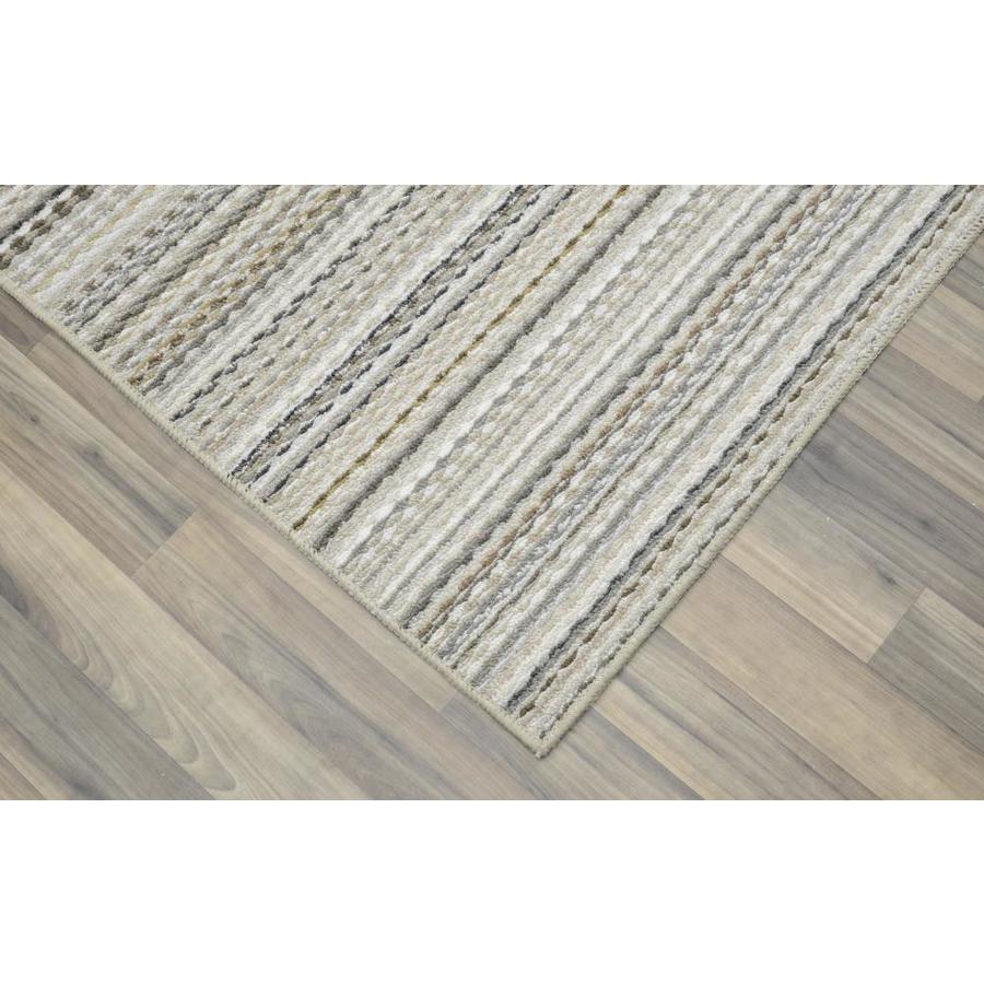 Garland Carnival Earthtone Indoor Stripe Area Rug in the Rugs ...