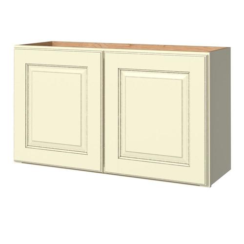 allen + roth Annscroft 36-in W x 20.625-in H x 12-in D Hazelnut Maple ...