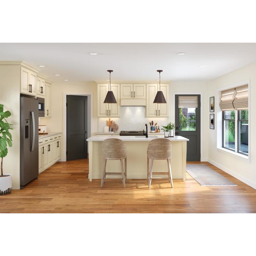 Allen + roth Annscroft 24-in W x 30-in H x 23-in D Hazelnut Maple ...