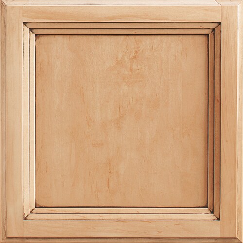 Shenandoah Dominion 14.5625-in x 14.5-in Coffee Glaze Maple Flat Panel Cabinet Sample at Lowes.com