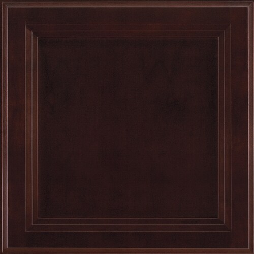 Shenandoah Dominion 14.5625-in x 14.5-in Java Cherry Flat Panel Cabinet ...