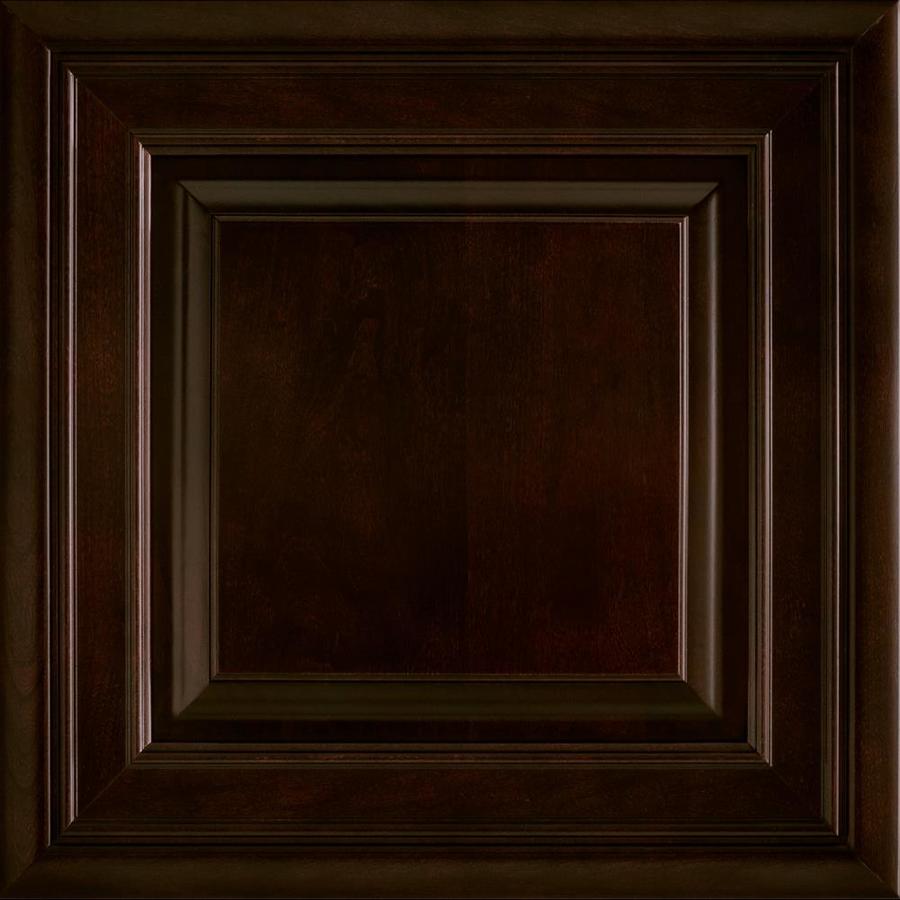 Shenandoah Westfall 14.562-in x 14.5-in Java Cherry Flat Panel Cabinet ...