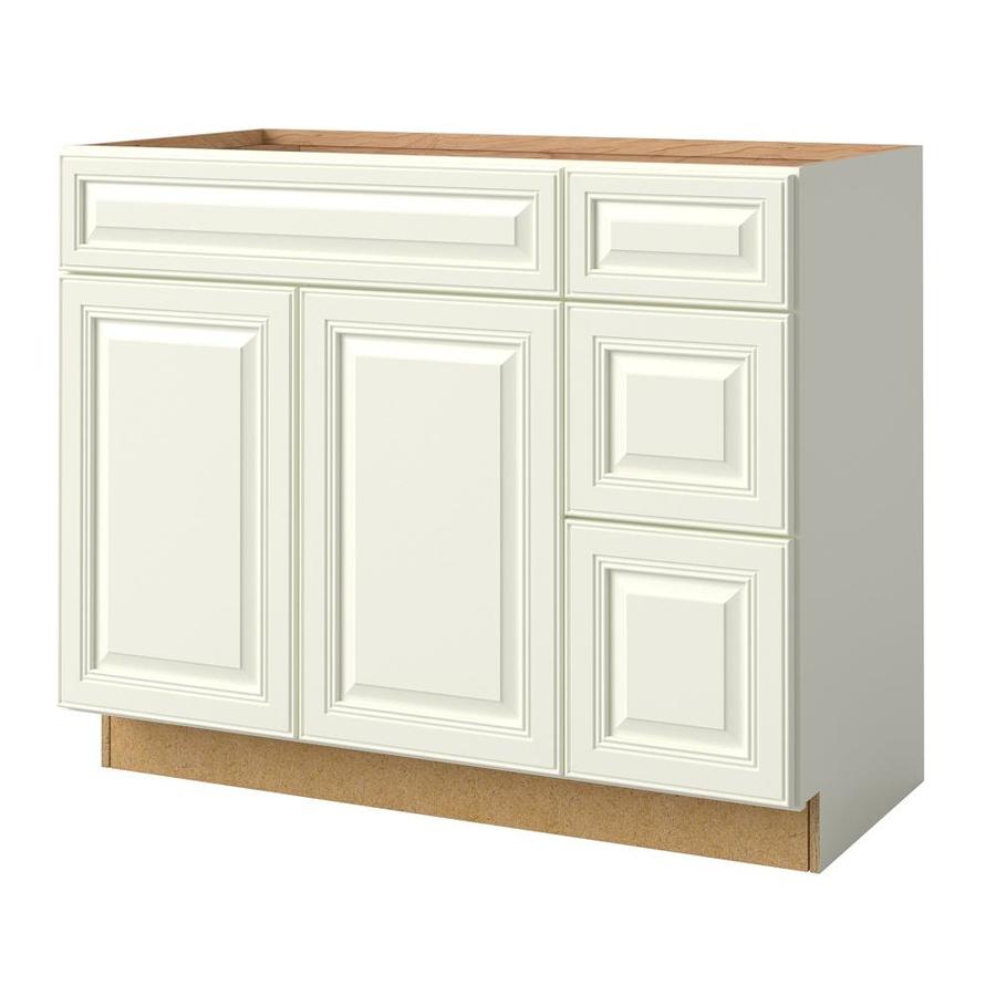 allen + roth Dawley 42-in Linen Bathroom Vanity Cabinet in the Bathroom ...