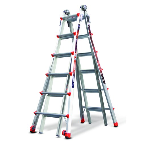 Little Giant Ladders Revolution Aluminum 25.5-ft Reach Type 1A - 300 ...