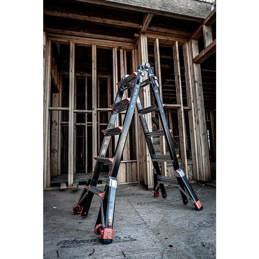 Little Giant Ladders Dark Horse Fiberglass 22-ft Reach Type 1A - 300 ...