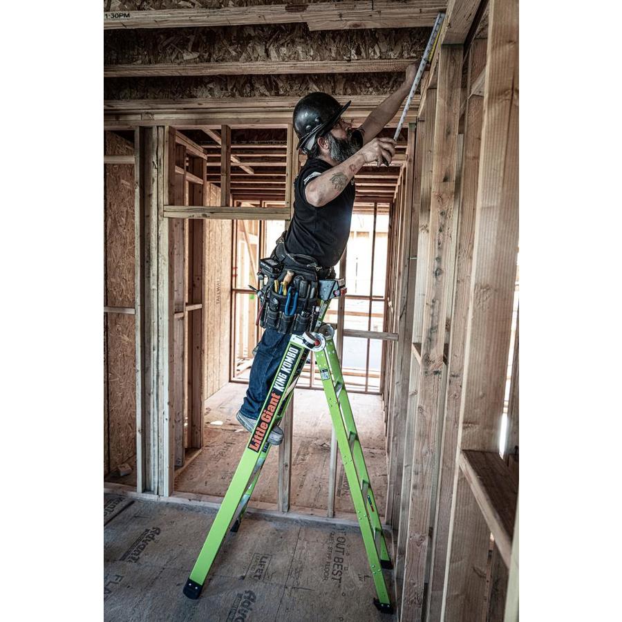 Little Giant Ladders King Kombo Fiberglass 12.7-ft Reach Type 1AA - 375 ...