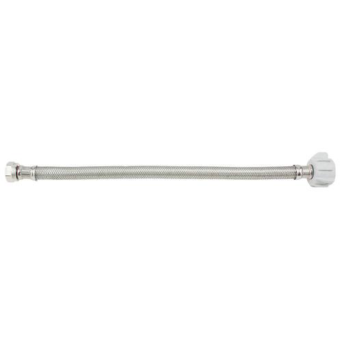 Watts 1/2-in Compression 12-in Braided Stainless Steel Toilet Supply ...