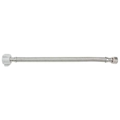 Watts 7/8" x 12" Braided Stainless Steel Toilet Supply Line at Lowes.com