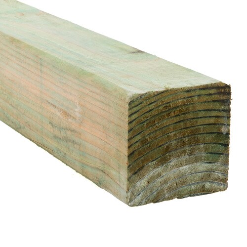 4-in x 4-in x 8-ft #2 Pressure Treated Lumber in the Pressure Treated ...