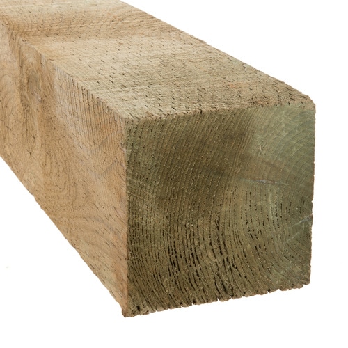Severe Weather 6-in x 6-in x 8-ft #2 Pressure Treated Lumber in the ...